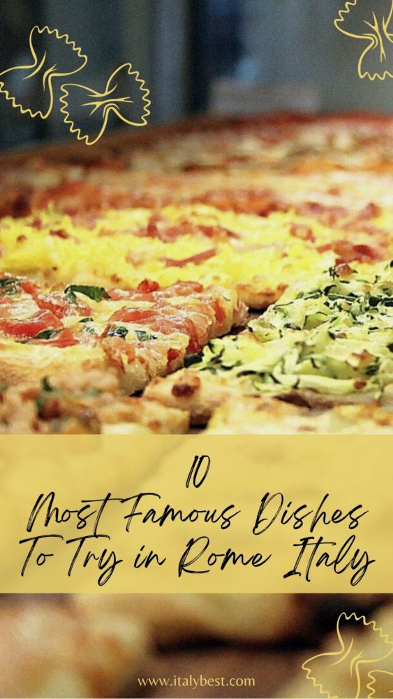 10 Most Famous Roman Food to Try - Italy Best