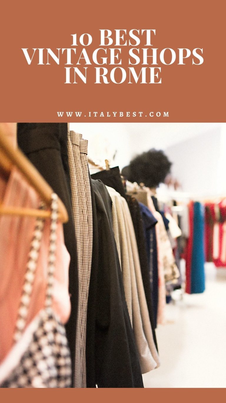 10 Best Vintage Stores in Rome Italy | Italy Best