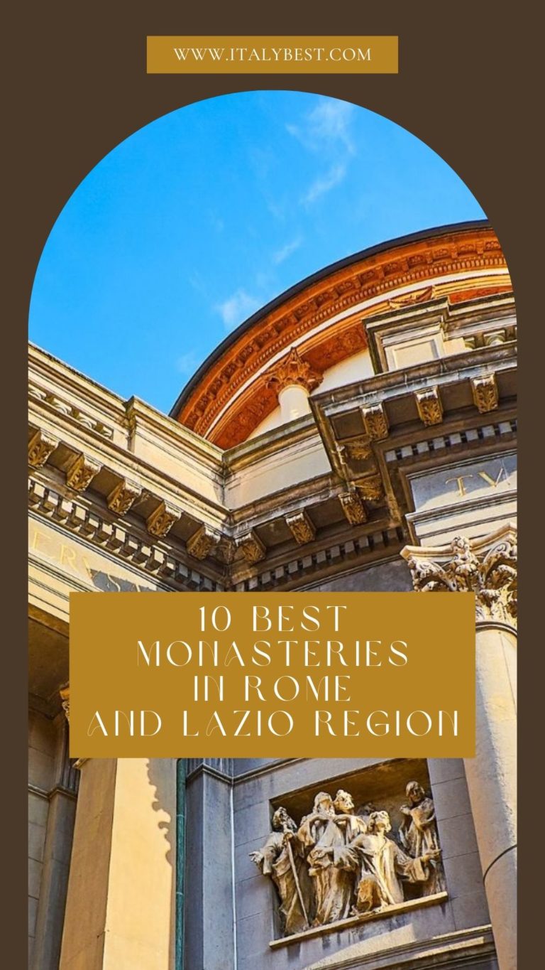 10 Best Monasteries in Rome, Lazio Region - Italian Monastery List