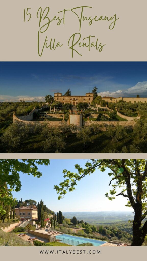 15 Best Tuscany villa rentals - Where to stay in Tuscany?