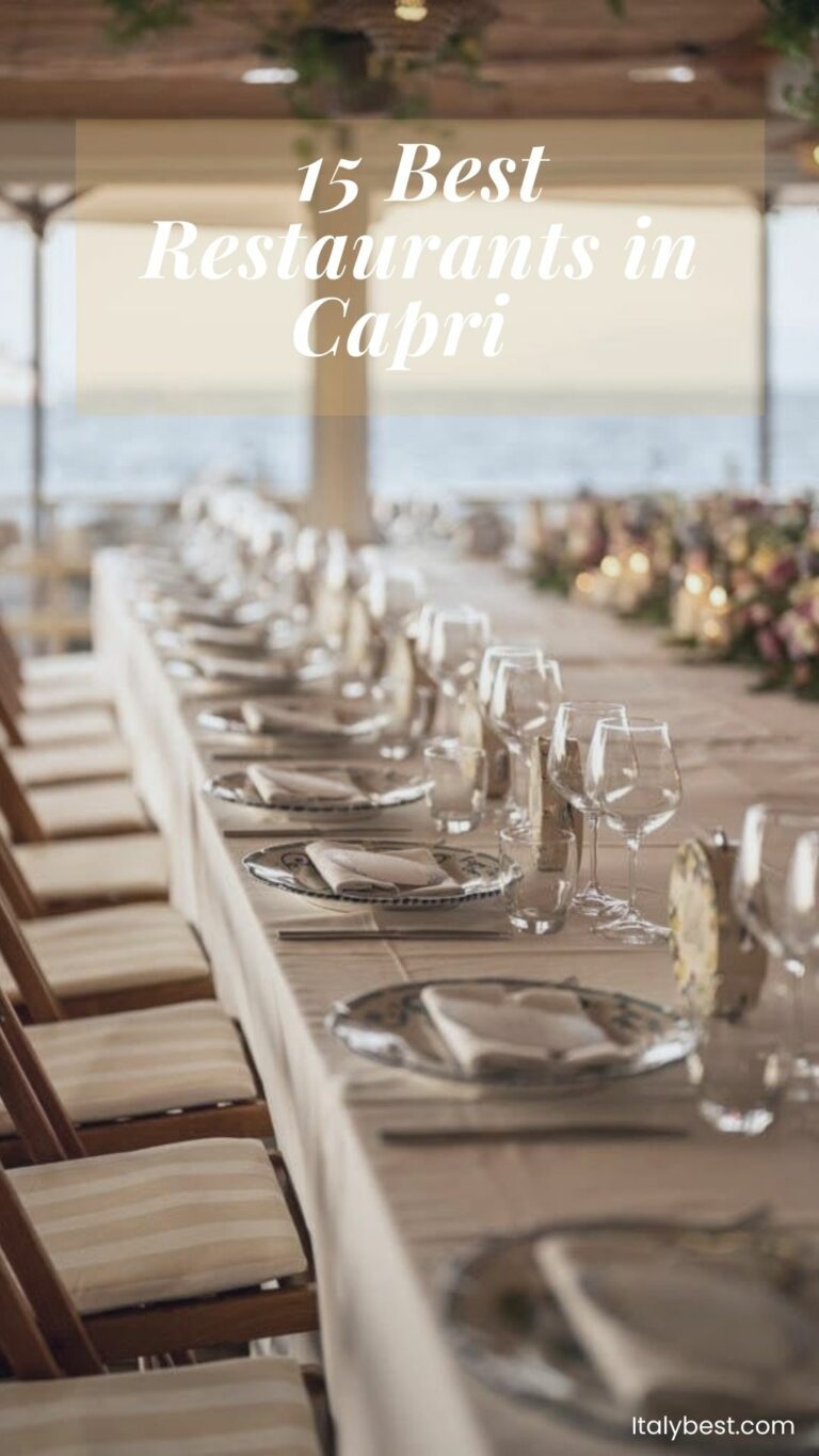 15 Best Restuarants in Capri - Isle of Capri Restaurants | Italy Best
