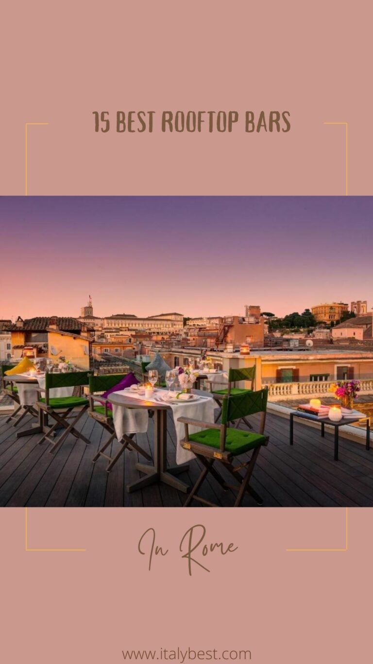 15 Best Rooftop Bar in Rome Italy | Italy Best