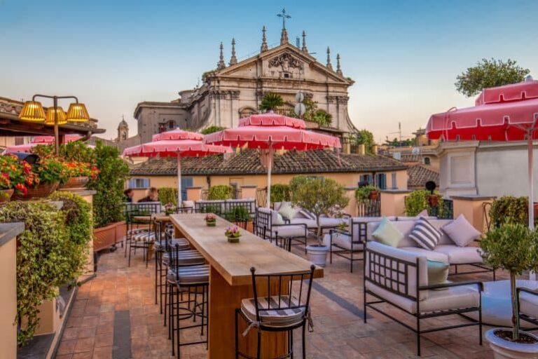 15 Best Rooftop Bar in Rome Italy | Italy Best