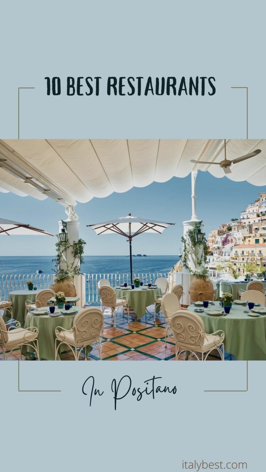 10 Best Restaurants in Positano - Positano Restaurants | Italy Best