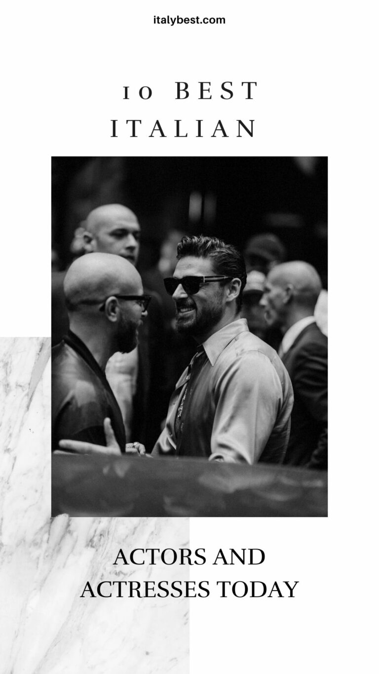 10 Best Italian Actors from Italy 2022 - Famous Italian Actresses