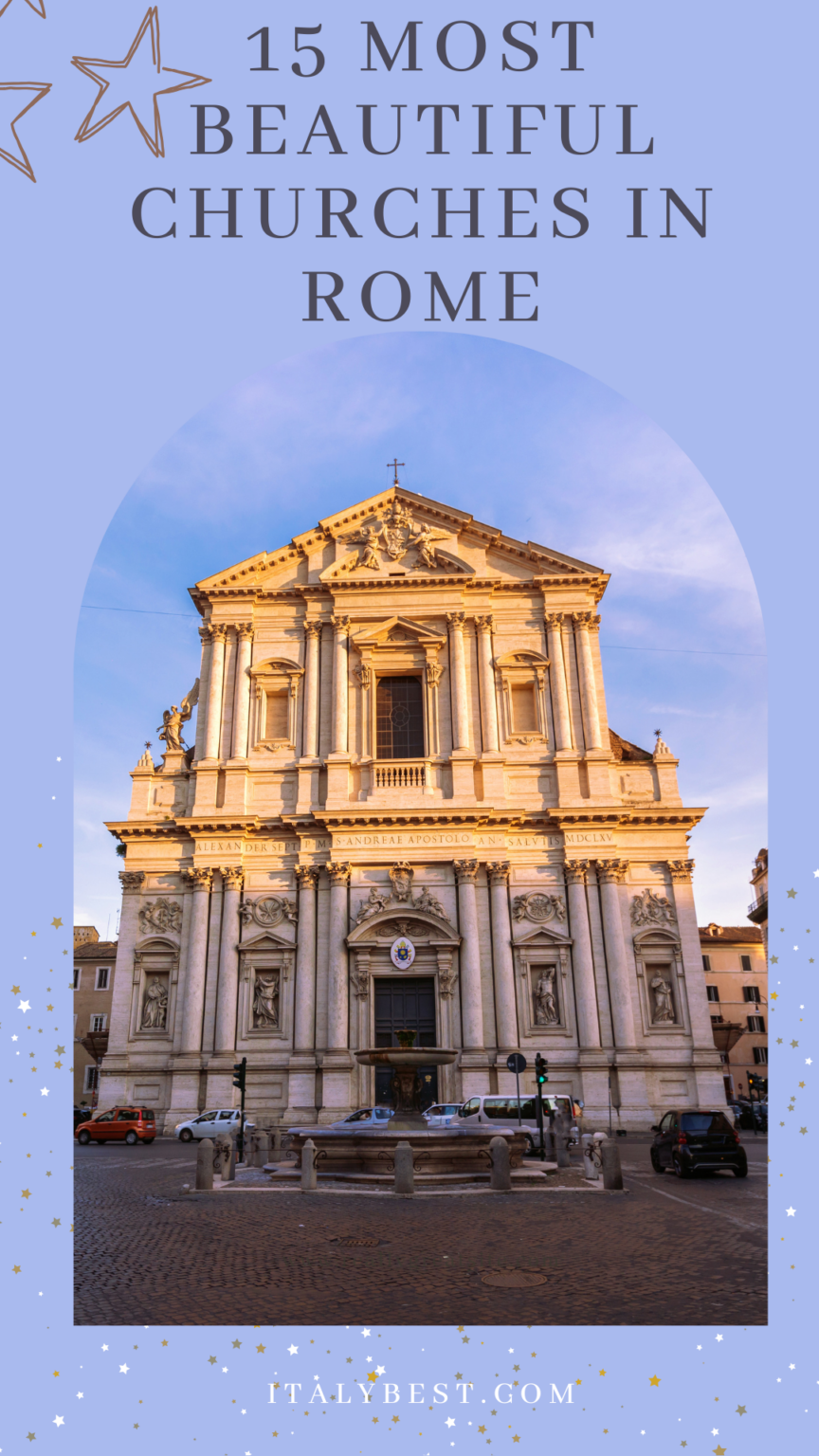 15 Most Beautiful Catholic Churches in Rome Italy | Italy Best
