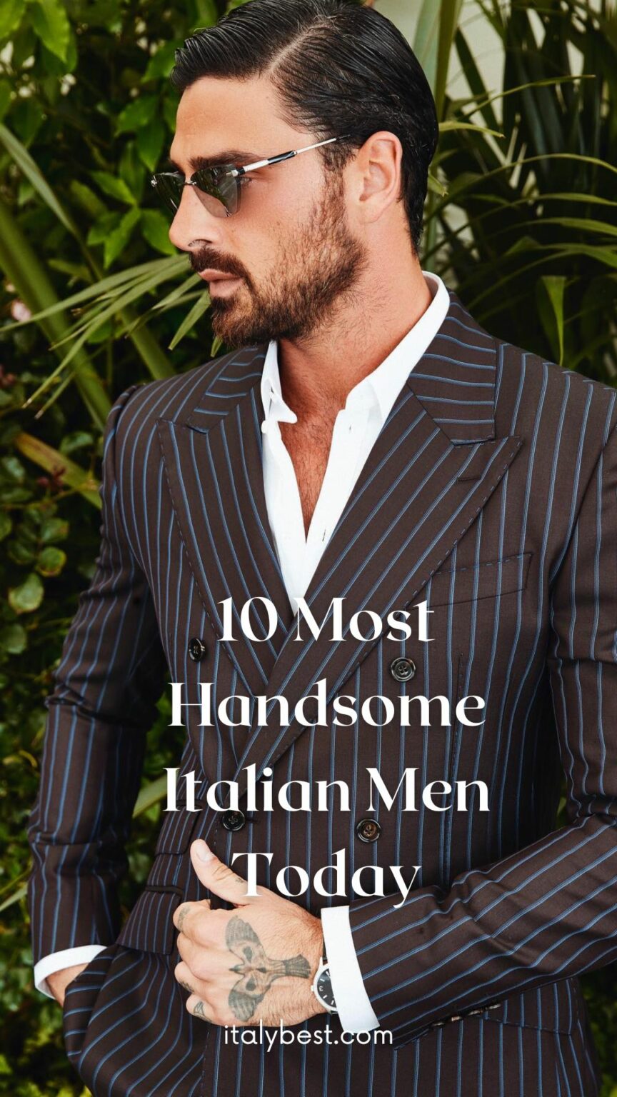 10 Most Handsome Italian Men Today - List of Young Italian Men